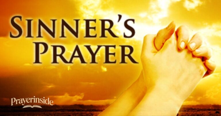 Sinners Prayer How to Pray for Forgiveness and Salvation Today - Prayer ...