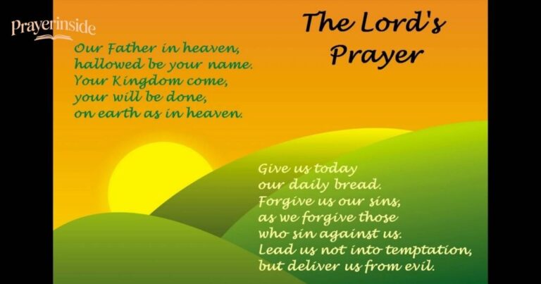 Our Father Prayer: Full Text, Meaning, and Powerful Lessons for Daily ...